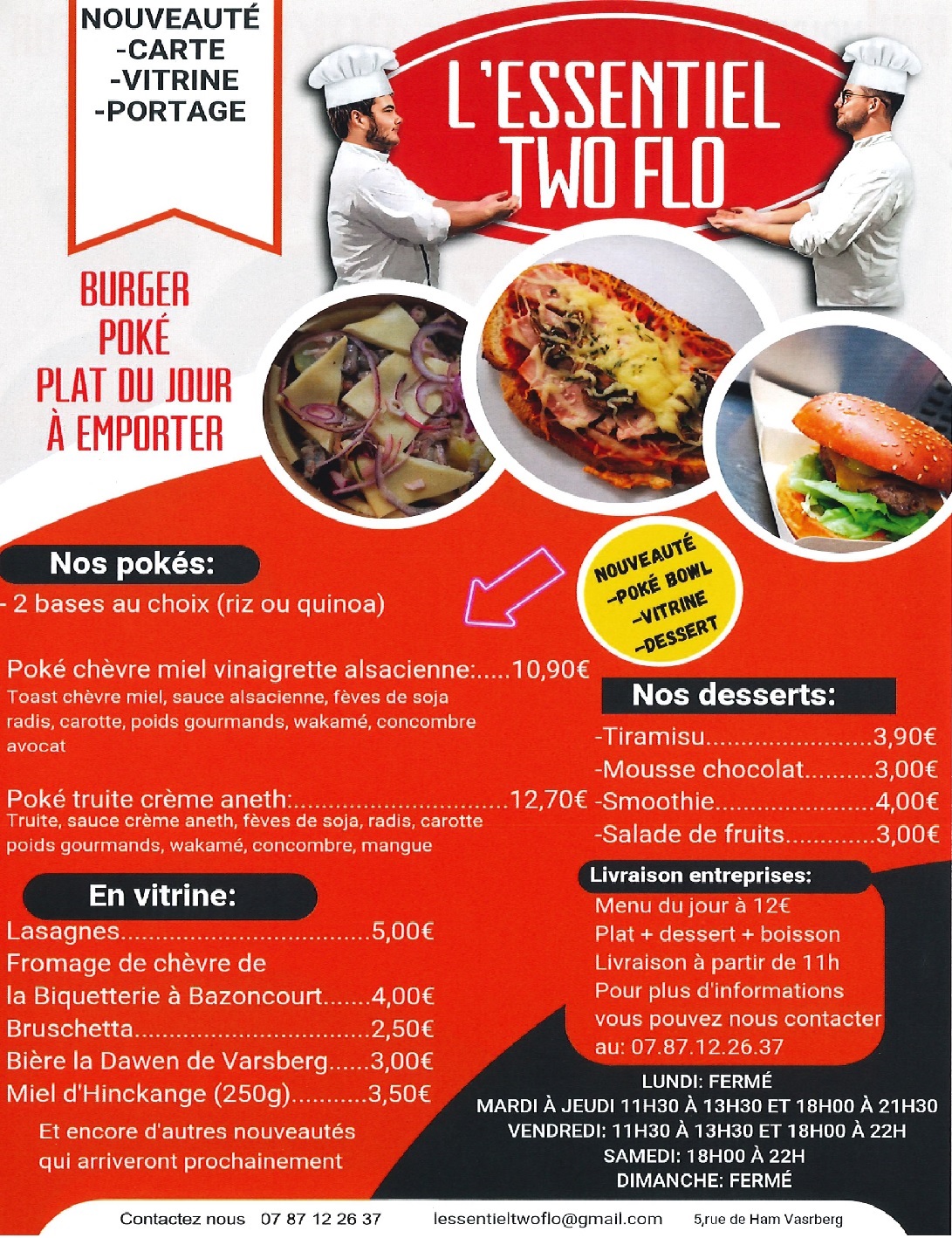 Varsberg : Traiteur : L’Essentiel Two Flo | Communauté de communes du ...